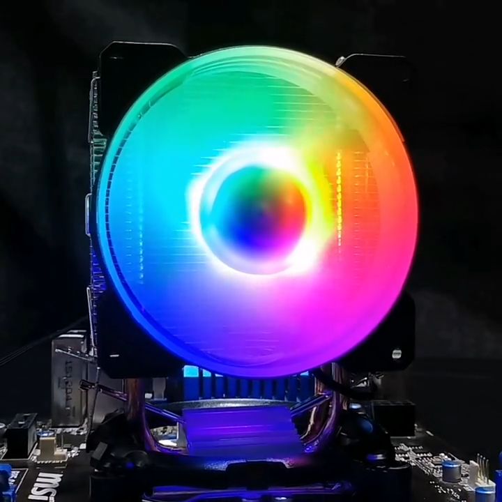 CPU Cooler Coolmoon P22 RGB Heatsink ซิงค์ลม พัดลมระบายความร้อน ...