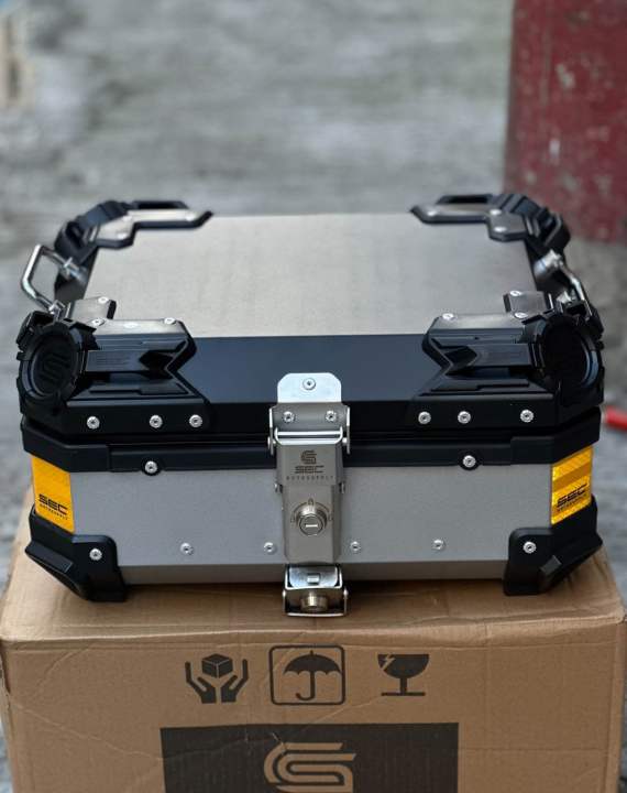 SEC 28L Alloy Top Box with Backrest | Lazada PH