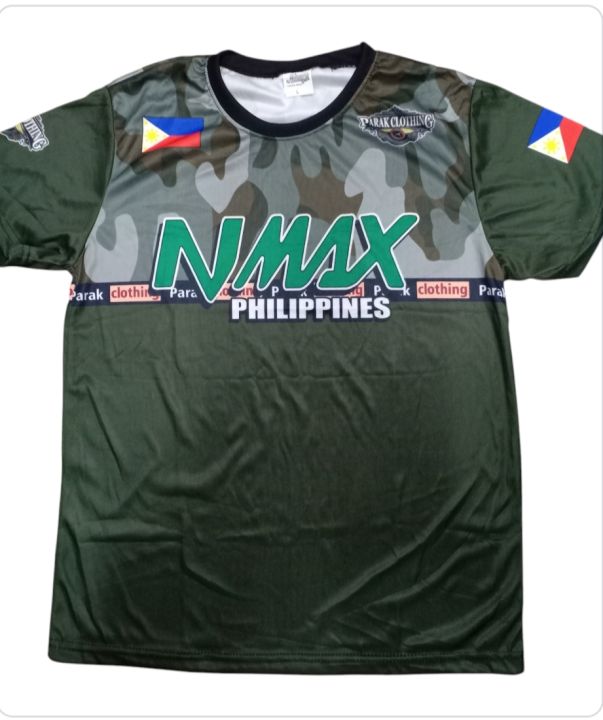 nmax moto tshirt full sublimation | Lazada PH