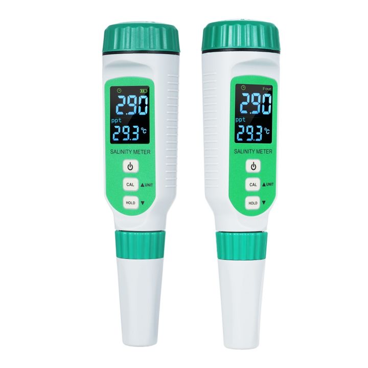 Digital Salinity Meter with Screen 0.00ppt-9.99ppt 10.0ppt-50ppt ...