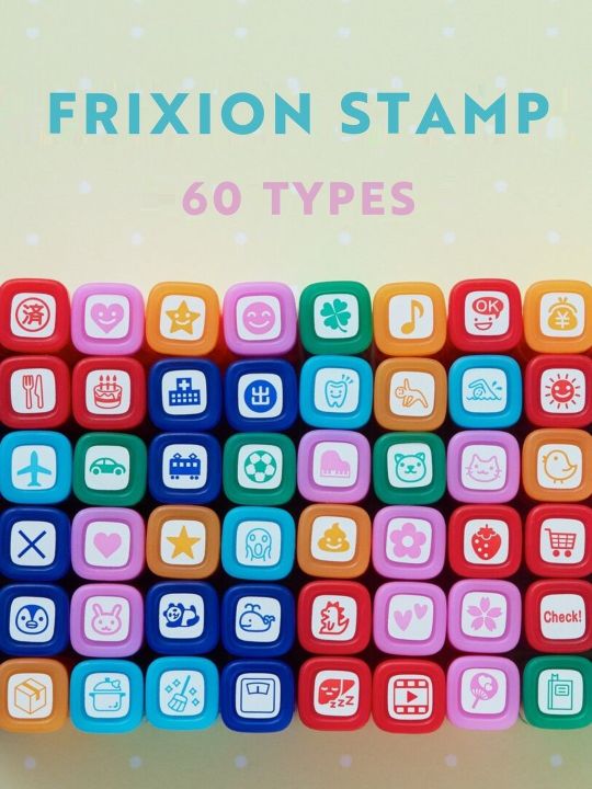 Con Dấu Phi Lê Frixion Stamp Nhật Bản Con Dấu Có Thể Lau Chùi Mini Sổ ...