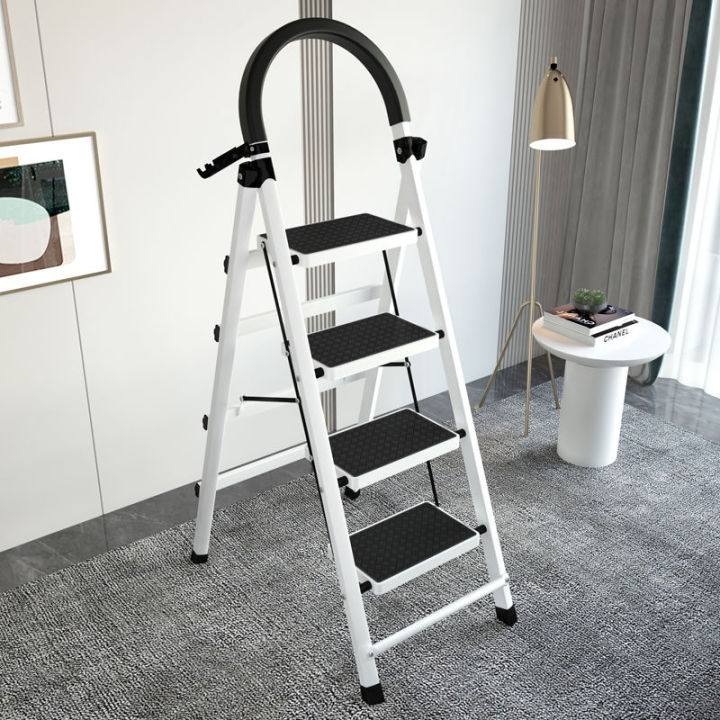 Four Five Folding Stair Thickened Ladder Multi-Function Telescopic ...