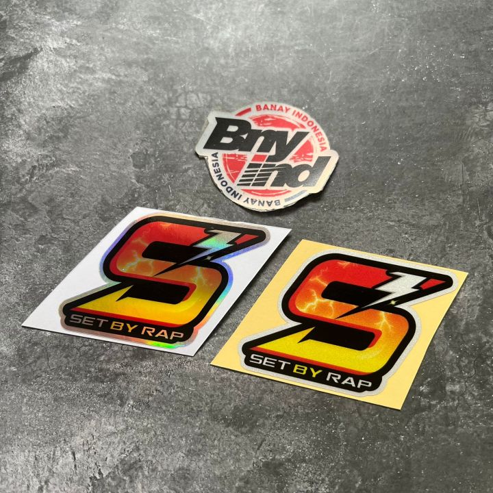 Sticker Stiker SET BY RAP Stcker Motor Mobil Princutt | Lazada Indonesia