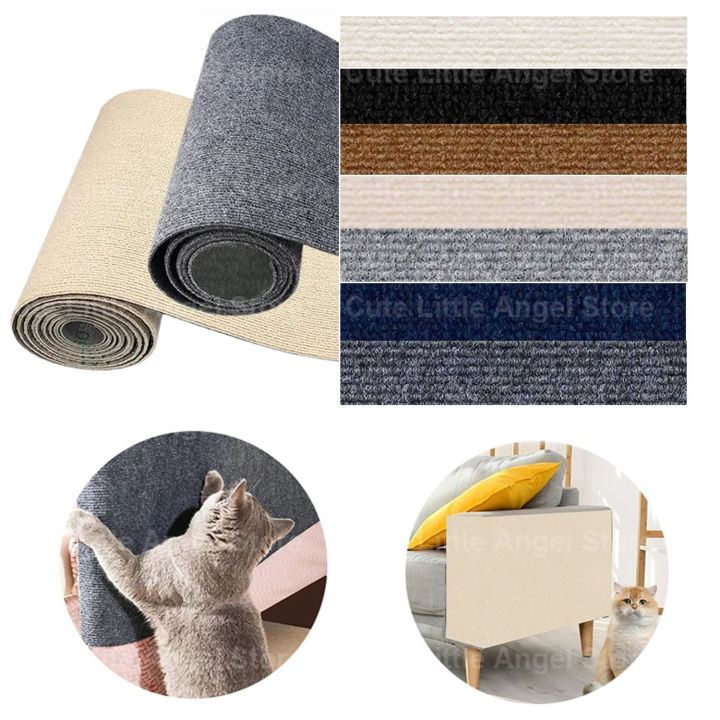 Self-Adhesive Carpet Cats Scratch Board Wall Anti Cat Scratch Sofa Diy ...