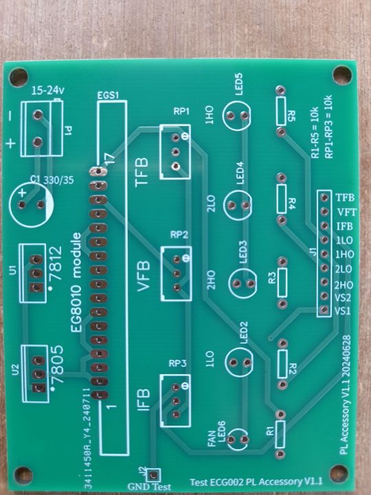PCB Test ECG002 แผ่น PCB แผ่น เปล่าต้อง หาอุปกรณ์ ลง PCB สำหรับประกอบ ...