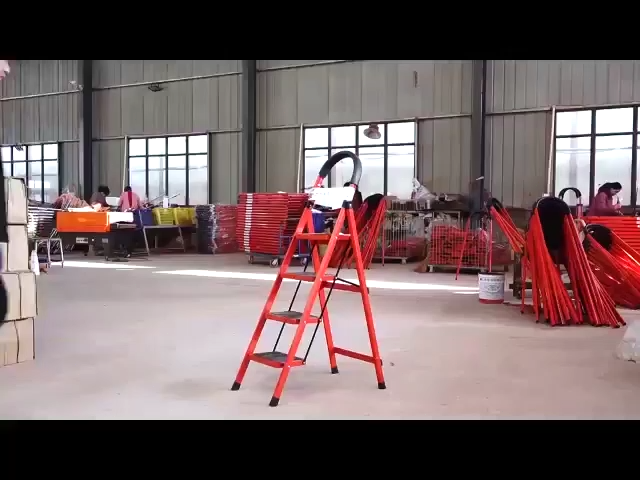 TECH Foldable Ladder folding 7/8 Step Ladder heavy duty Aluminium ...