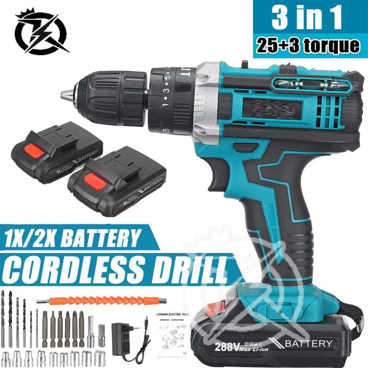 Cordless Drill Heavy Duty 48v Japan Made Hand Drill Power Tool For ...