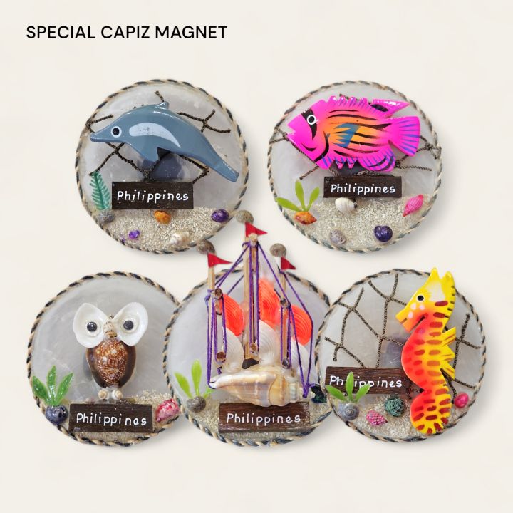 Special Capiz Ref Magnet Philippine Souvenir | Lazada PH
