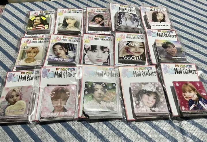 KPOP MAIL STICKERS | 35 pcs per pack | | Lazada PH