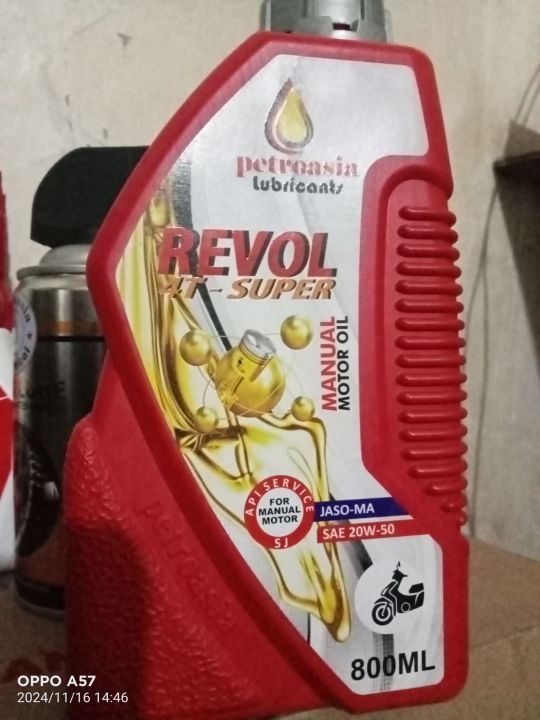 REVOL SUPER 4T 20w-50 /800ml ORIGINAL | Lazada Indonesia