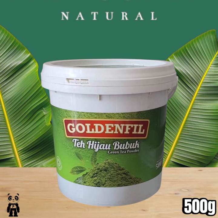 Goldenfil Teh Hijau Bubuk Matcha Murni 500g | Lazada Indonesia