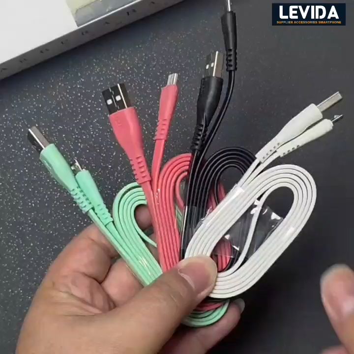 Kabel Data Charger Type-C ukuran 1M Kabel Data Charger Type-C Candy ...