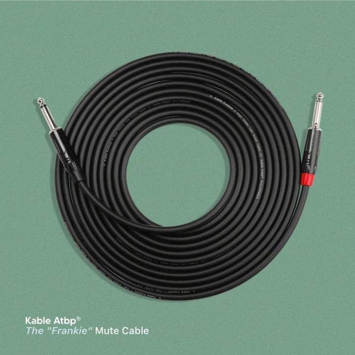 Kable "Frankie" Mute Instrument Cable (Guitar Cable, Bass Cable ...