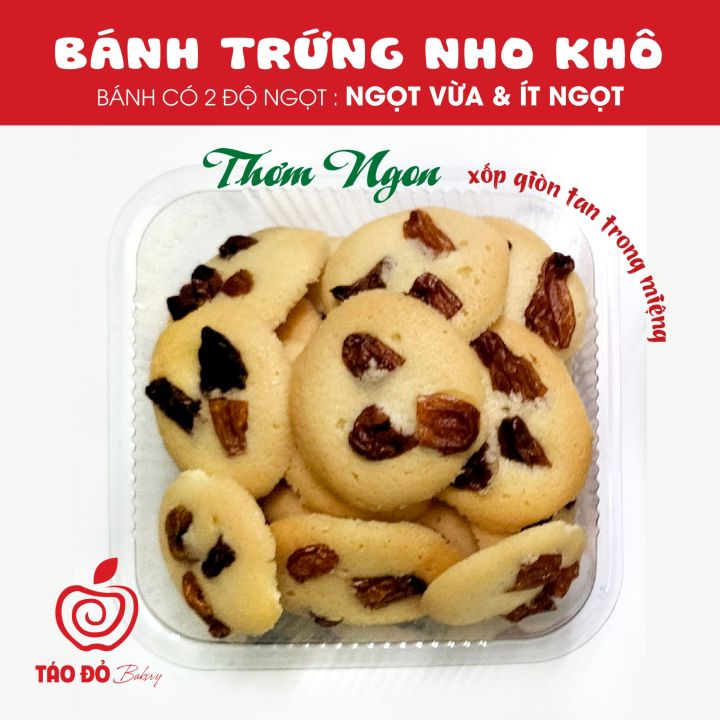 BÁNH QUY TRỨNG NHO KHÔ | Lazada.vn