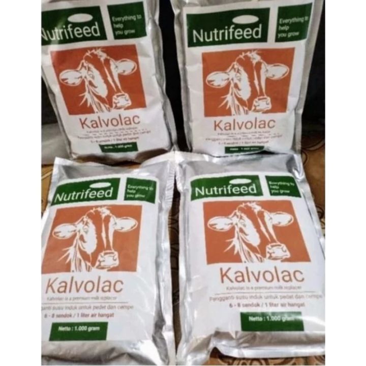 Kalvolac Nutrifeed PREMIUM 1KG ASLI Susu Sambung Untuk Anakan Kambing ...