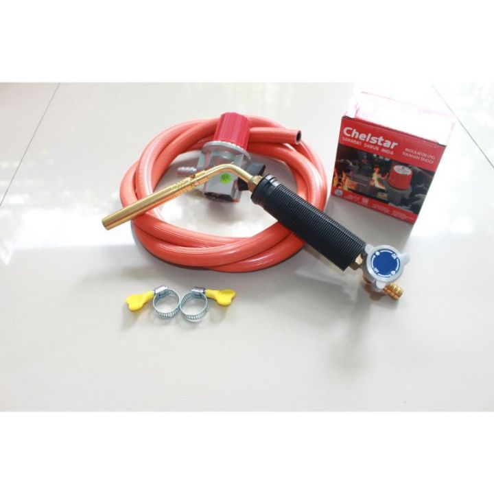 Alat las mini lengkap / Gas torch portable kepala heating LPG las ...
