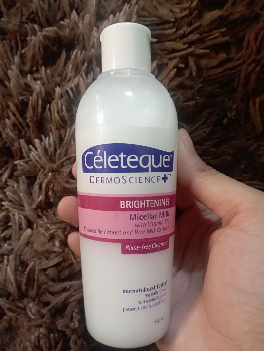 Céleteque DermoScience Brightining Micellar Milk Rinse Free Cleanser ...