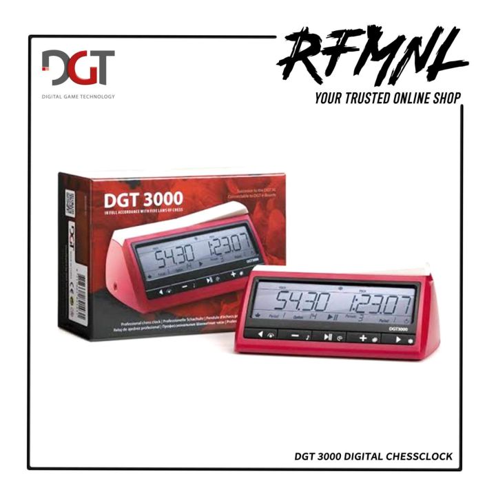 DGT 3000 Official FIDE Universal Chess Clock | Lazada PH