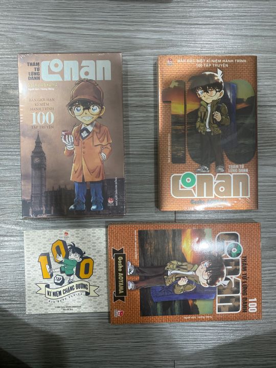[Limited] Thám tử lừng danh Conan -tập 100 Bản Giới Hạn + Bản Đặt Biệt ...