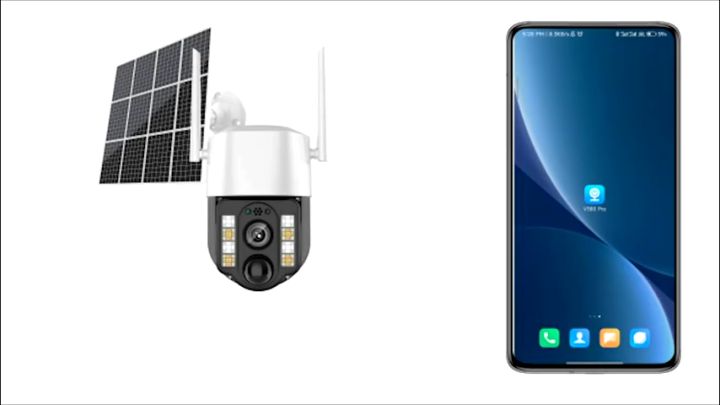 South Ocean 4G SIM Card Outdoor CCTV Waterproof Wireless Solar CCTV ...