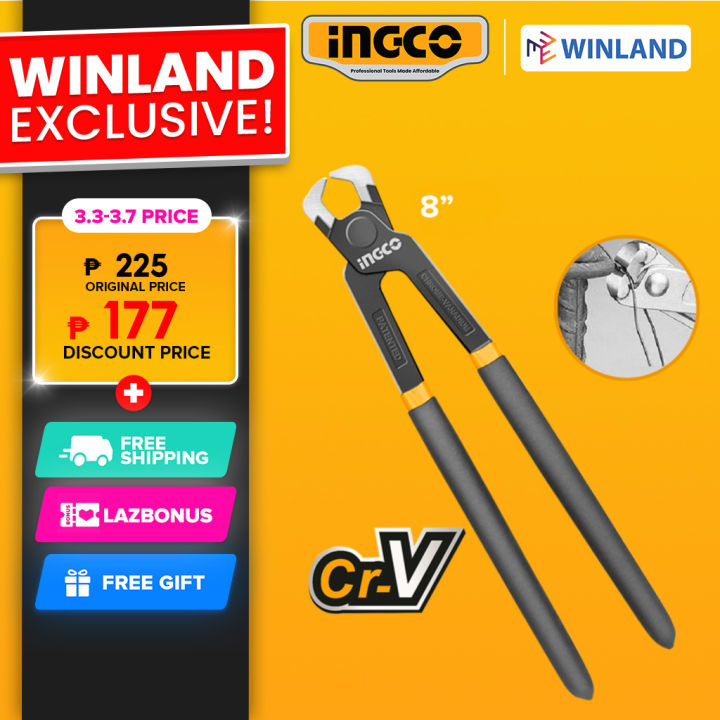 Ingco by Winland Industrial Hand Tool Rabbit Pliers Steel Cutter ...