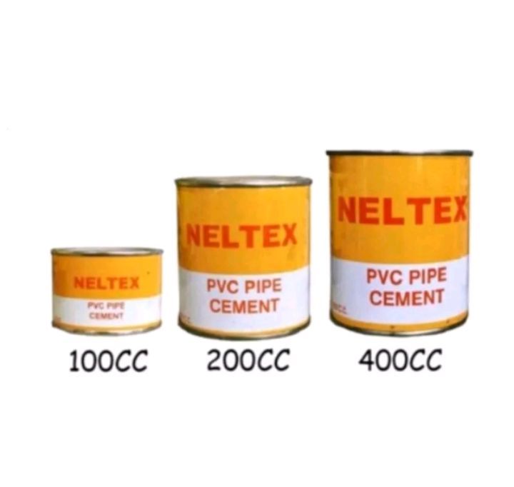 NELTEX PVC PIPE CEMENT SOLVENT 100CC, 200CC, 400CC PANDIKIT SA PVC PIPE ...