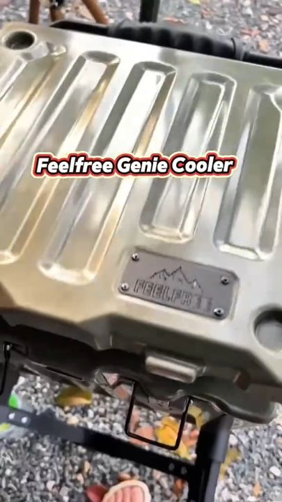 ถังน้ำแข็งเก็บความเย็น FEELFREE COOLER GENIE ขนาด 20 ลิตร | Lazada.co.th