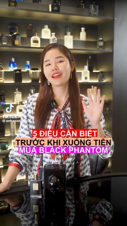 nước hoa unisex chiết 10ml ki.lian black phantom memento mori. Lưu hương lâu để luôn được quyến ...