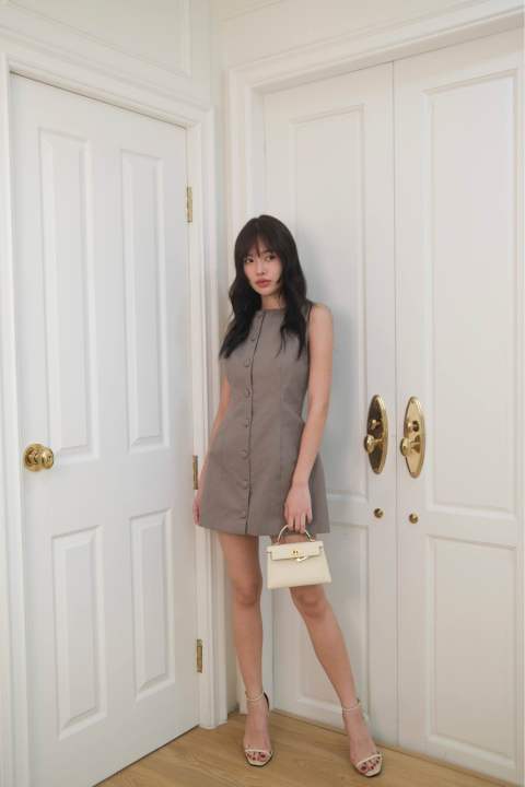 Baylyn Button-down mini dress | Lazada.co.th