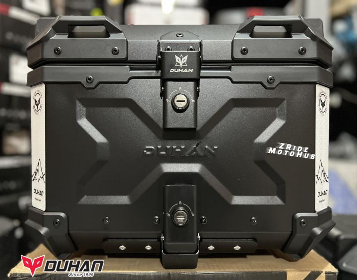 Duhan 45L Alloy Top Box ( WITH BACKREST ) | Lazada PH