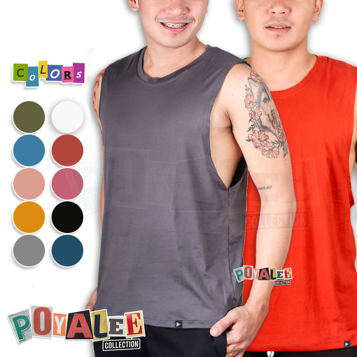 [PA Collections] Muscle Tee | Sando for Men | Free Size | Lazada PH