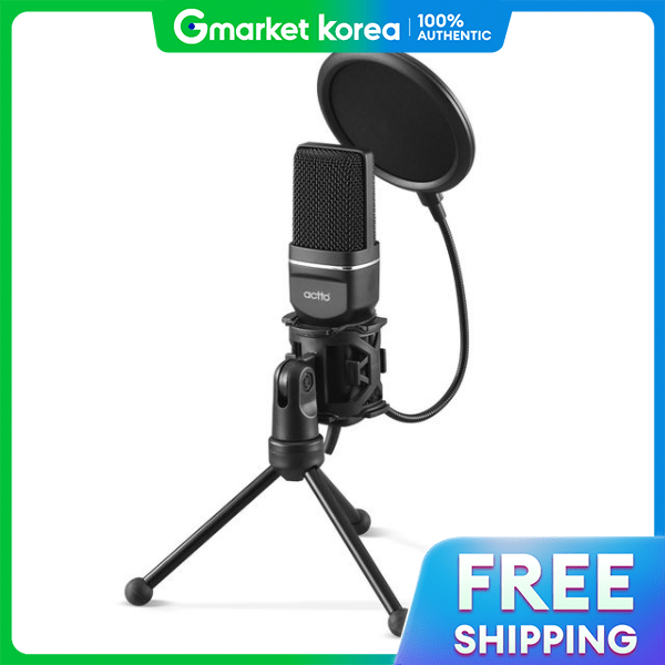 ACTTO | Actto Broadcast USB Condenser Stand Microphone Mic-15 for ...