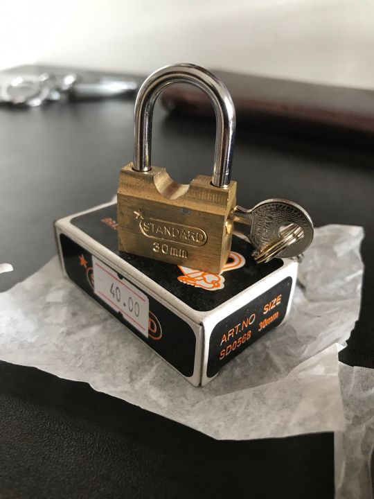30mm Brass Padlock | Lazada PH