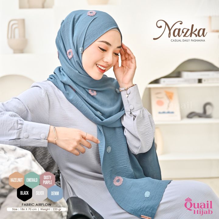 PASHMINA QUAIL HIJAB NAZKA | Lazada Indonesia