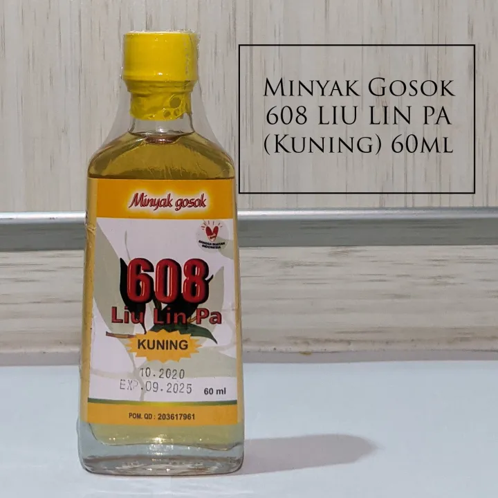Minyak Gosok 608 LIU LIN PA (Kuning) Asli Makassar 60ml | Lazada Indonesia