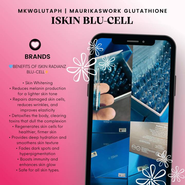 MKW ISKIN BLU- CÉLL NAD | Lazada PH