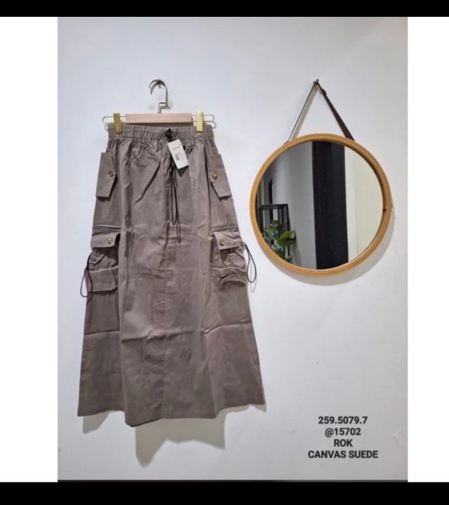 TURUN HARGA (BISA COD) ROK CARGO KATUN TWILL COMBAD | Lazada Indonesia