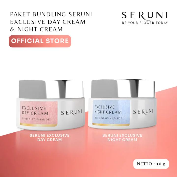 Paket Bundling Seruni exclusive Day & Night cream| Seruni Skincare ...