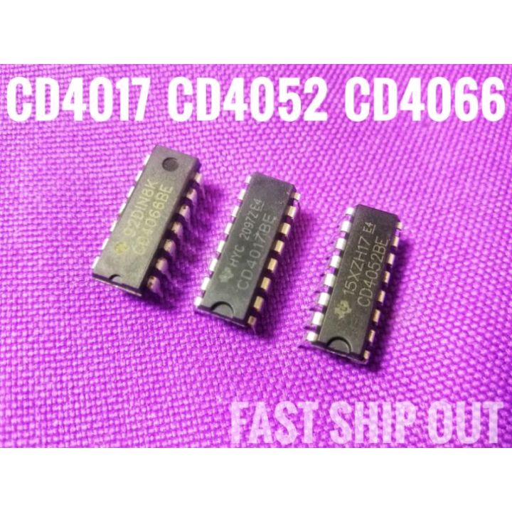 1pc CD4026 CD4511 CMOS IC | Lazada PH
