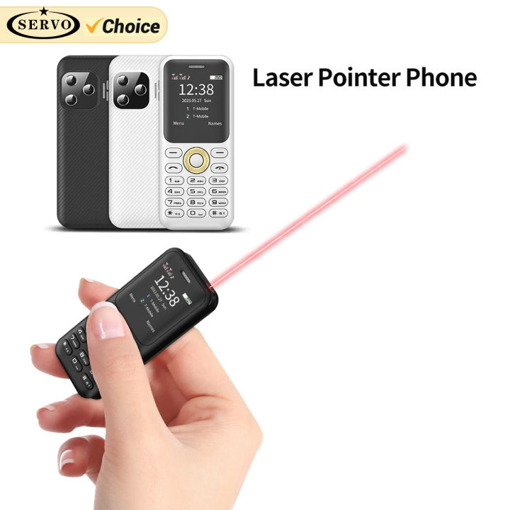 SERVO L8 Laser Pointer Small Mobile Phone Bluetooth Dial Auto call ...
