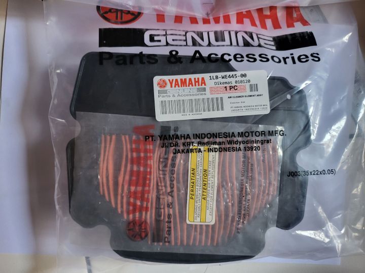 Filter Saringan Hawa Udara Yamaha Xeon RC GT 125 Original | Lazada ...