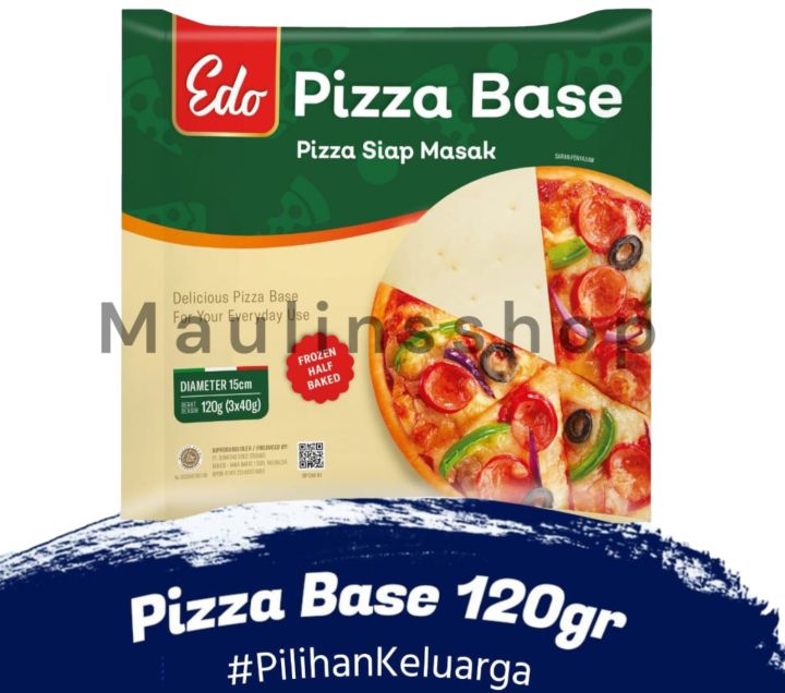 Pizza Base Edo 120gr Isi 3pcs - Pizza Instant | Lazada Indonesia