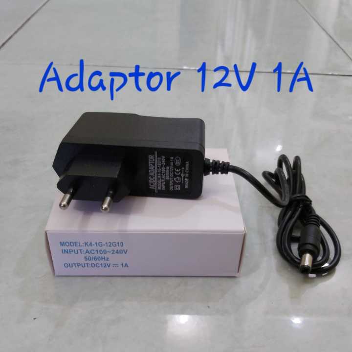 ADAPTOR 12V 1A POWER SUPPLY DC 12V 1A | Lazada Indonesia