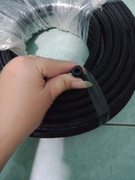 SELANG MINYAK BENSIN, SOLAR, BENANG LUAR DIAMETER DALAM 6 mm | Lazada ...