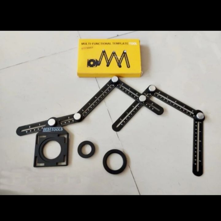 Multi Angle Square Penggaris Sudut Tukang Multi Fungsi Folding Copy ...