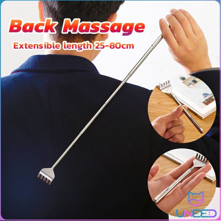 Need. Back Massage Tools Scratcher Stainless Steel Telescopic Scratcher ...