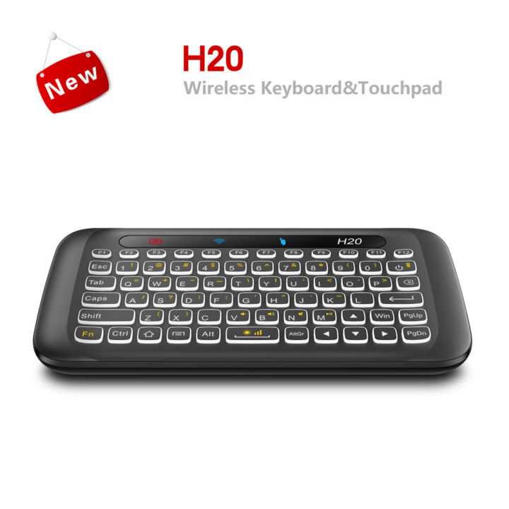 [Vktech] 2.4GHz Air Mouse Backlight Keyboard IR Leaning Remote Control ...