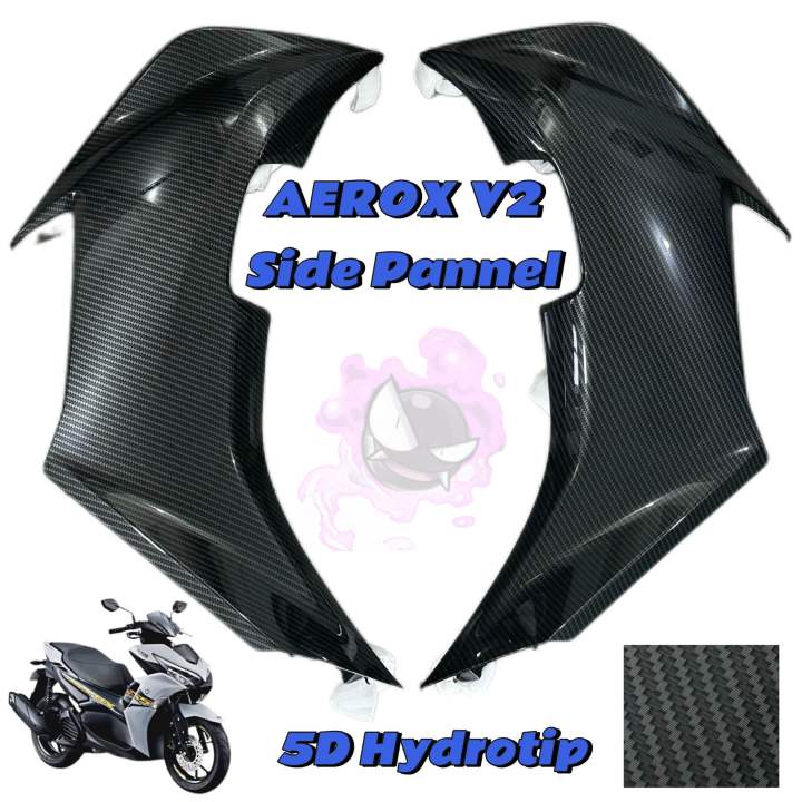 AEROX V2 Side Pannel 1 Set (Carbon) 5D Hydrotip Pannel 1&2 AEROX V2 ONLY | Lazada PH