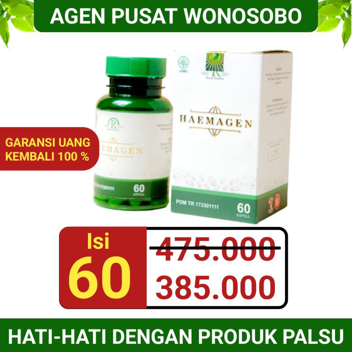 HAEMAGEN DAN HERGITAL KAPSUL HERBAL GATAL EXSIM - BANTU ATASI GANGGUAN ...