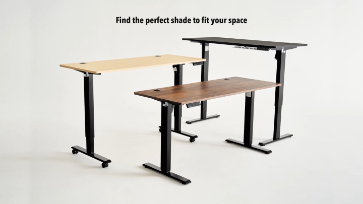 🦅 (𝐒𝐆 𝐒𝐓𝐎𝐂𝐊) Black Hawk Ergonomic Standing Desk / Standing Table ...